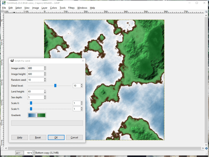 Creating Fantasy Maps for D&D with GIMP 2.8 (2.10.12) - HubPages