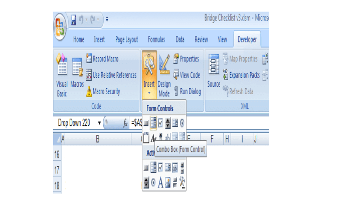 Configuring and Using Combo boxes in Excel 2007 - HubPages