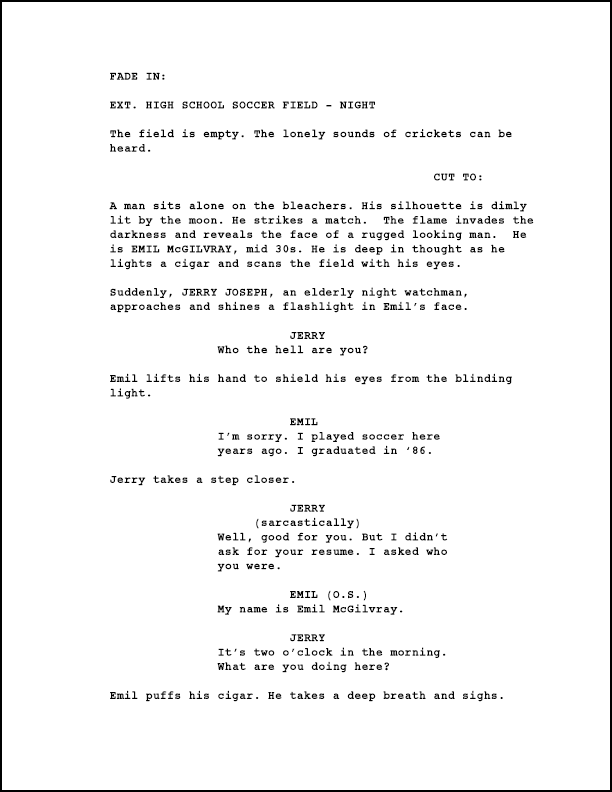 Format a New Screenplay or Spec Script (updated for 2014) - HubPages