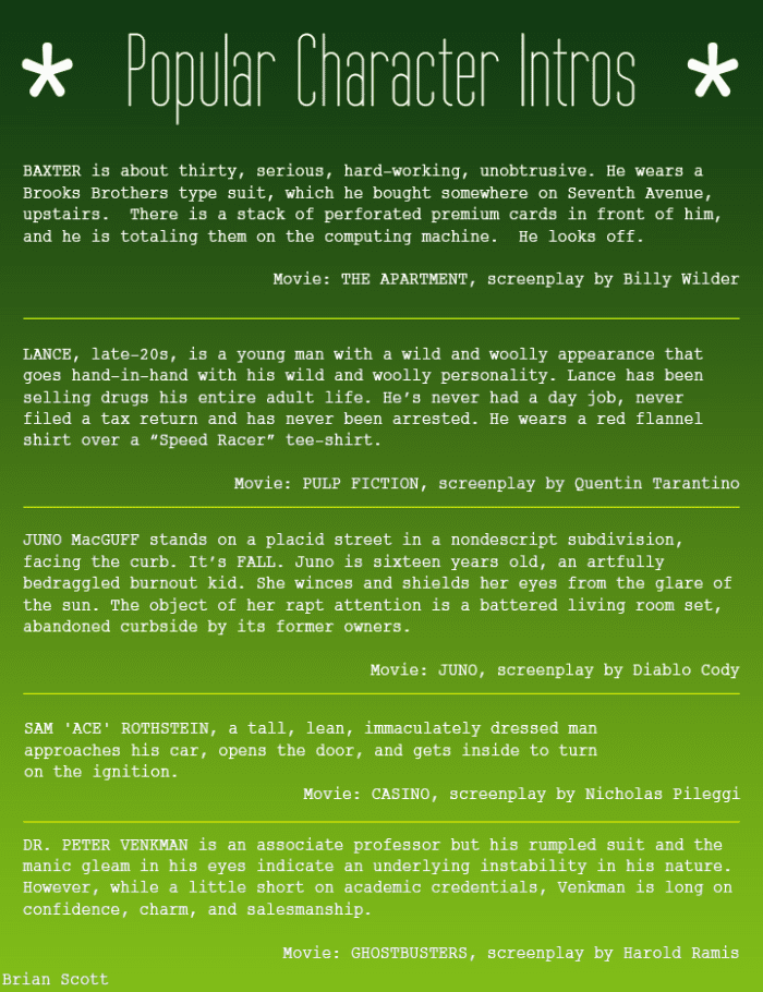 Format a New Screenplay or Spec Script (updated for 2014) - HubPages