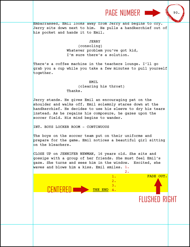 Format a New Screenplay or Spec Script (updated for 2014) - HubPages