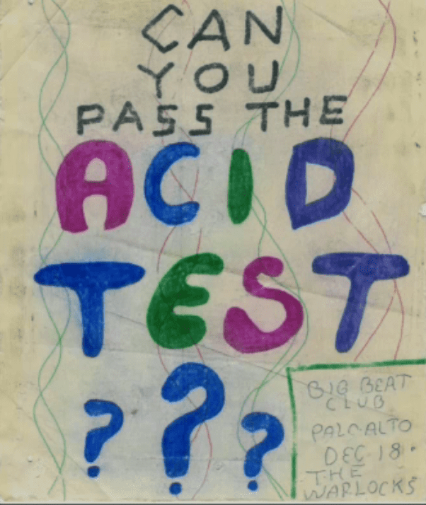 The Acid Test Concert Posters & Handbills - HubPages
