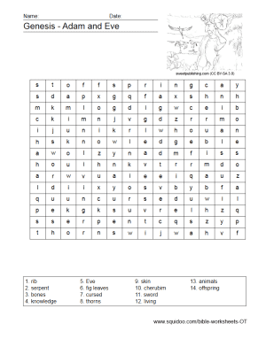 Old Testament Worksheets - HubPages