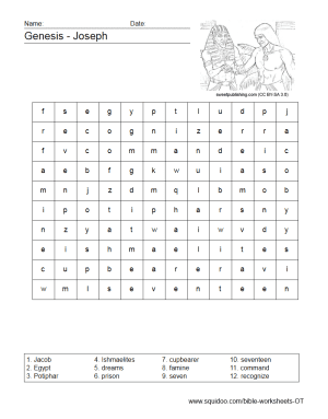 Old Testament Worksheets - HubPages