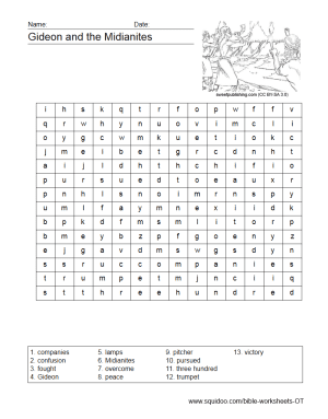 Old Testament Worksheets - HubPages