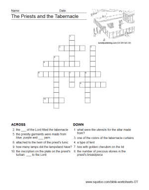 Old Testament Worksheets - HubPages