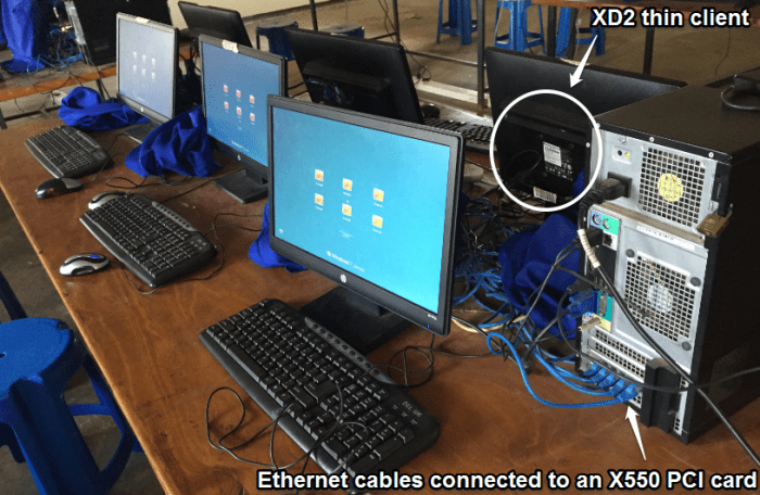 How to Install NComputing X550 Card, XD2 Thin Client and vSpace ...