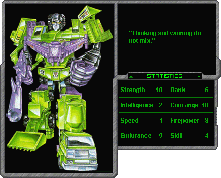 Transformers Generation 1 Devastator - The First Combiner - HubPages