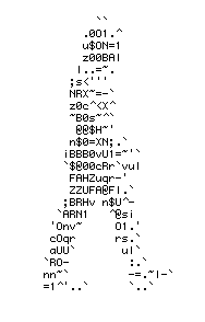How I Make these ASCII Pictures (drawing using slashes, letters, or ...