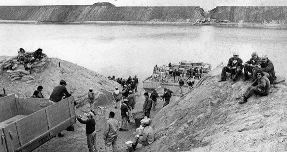 Israeli Order of Battle Along the Suez Canal in the Yom Kippur War, Oct ...