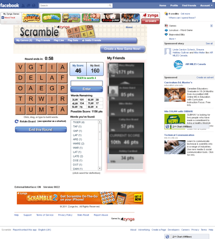 Best Facebook Games: Word Games - HubPages