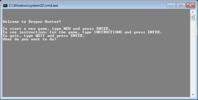 Creating a menu in an RPG/MUD game with batch script - HubPages