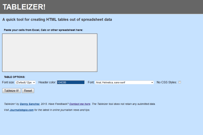 How to Add a Spreadsheet or Table Into Blogger - HubPages
