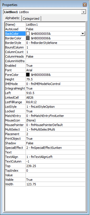 How To Use Create And Configure Activex Controls List Boxes In Excel 2007 And Excel 2010 Hubpages