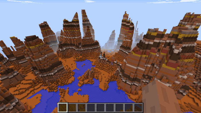 Minecraft Mesa biome seed list 1.7.10 - 1.8.1(videos) - HubPages
