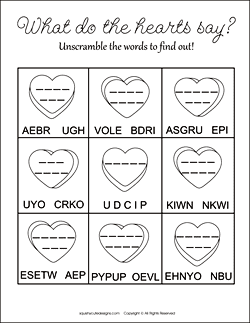 Free Valentine Printable Games For Kids - HubPages