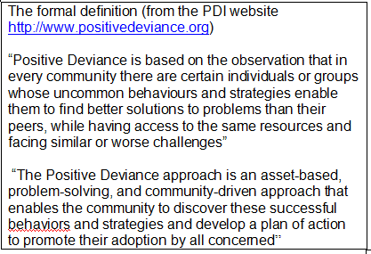Application of the Positive Deviance Approach to Change Pedestrian ...