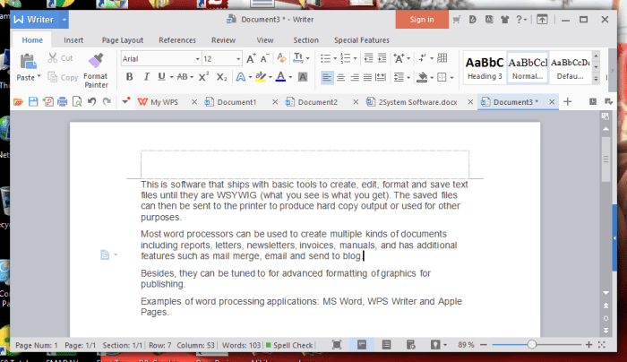 The Two Types of Application Software: General Purpose Applications and ...