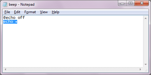 How to Make a CMD Beep Sound With Your CMD Program - HubPages