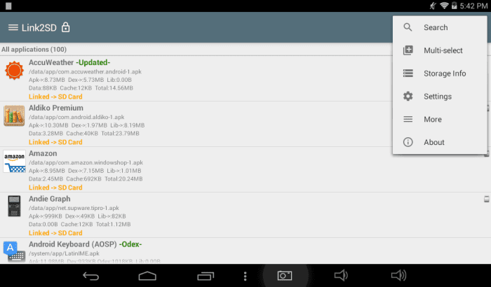 Using Link2SD On Android Tablets Or Smartphones To Store Apps On A microSD Card - HubPages