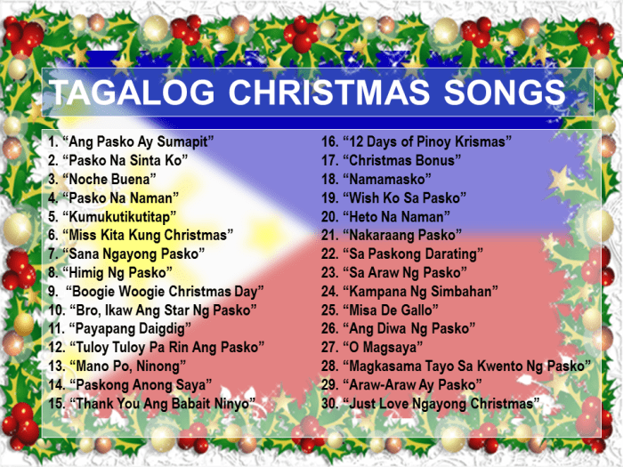 100+ Best OPM Tagalog Christmas Songs - HubPages