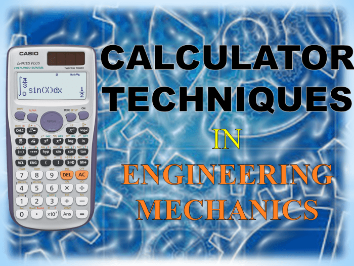 Calculator Techniques for Engineering Mechanics Using Casio Calculators - HubPages