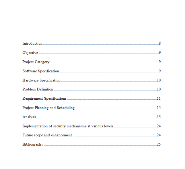 Synopsis for MCA Mini Project at IGNOU (sample) - HubPages