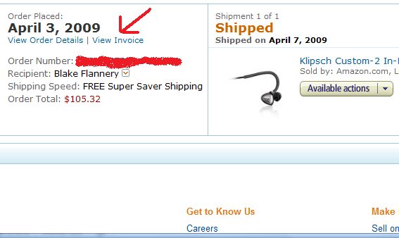 How to Print an Amazon Receipt - HubPages