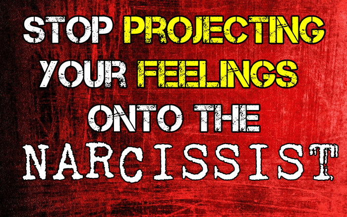 Stop Projecting Your Feelings Onto The Narcissist - HubPages