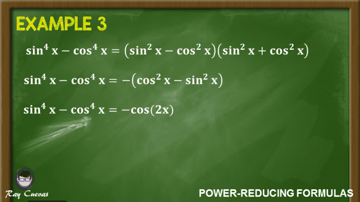 Power-Reducing Formulas and How to Use Them (With Examples) - HubPages