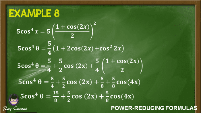 Power-Reducing Formulas and How to Use Them (With Examples) - HubPages