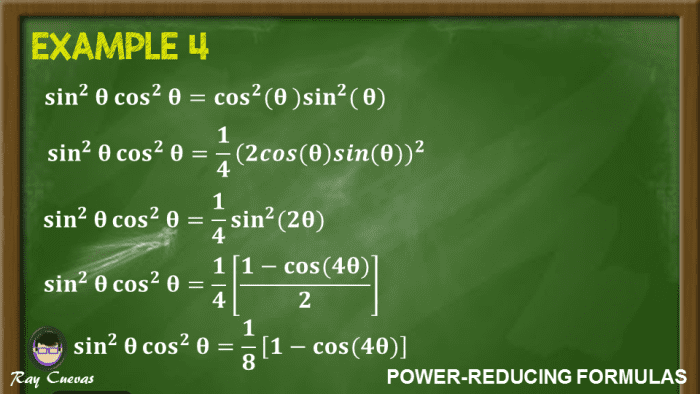 Power-Reducing Formulas and How to Use Them (With Examples) - HubPages