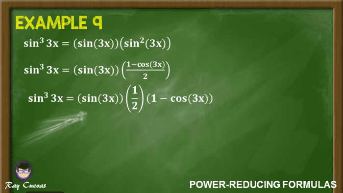 Power-Reducing Formulas and How to Use Them (With Examples) - HubPages