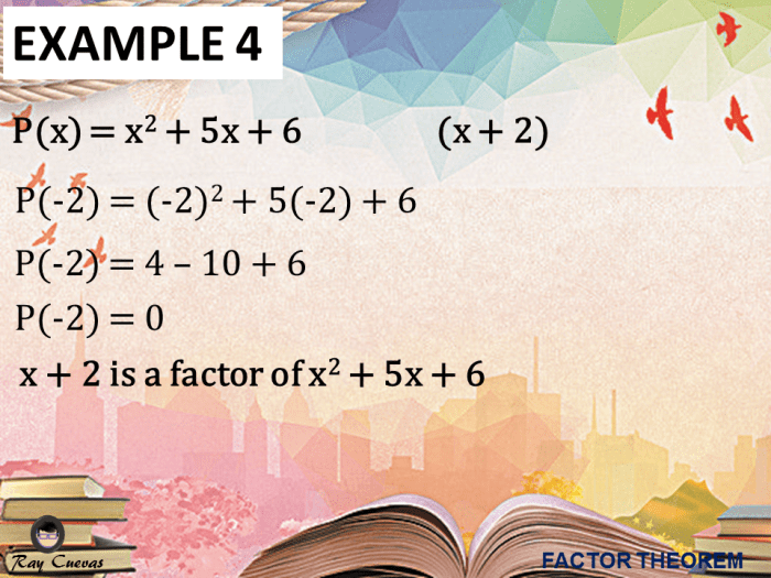How to Use Factor Theorem in Finding the Factors of Polynomials (With Examples) - HubPages