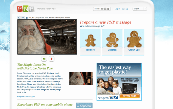 Portable North Pole (PNP): Personalized Video Messages from Santa Claus ...