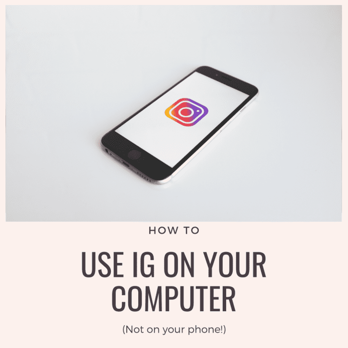 How to Use Instagram on Your Web Browser - HubPages