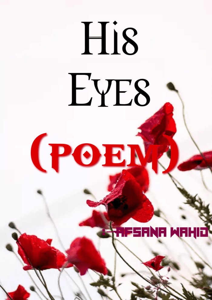 His Eye (Poem) - LetterPile