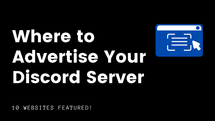 10 Websites to Advertise Your Discord Server - HubPages
