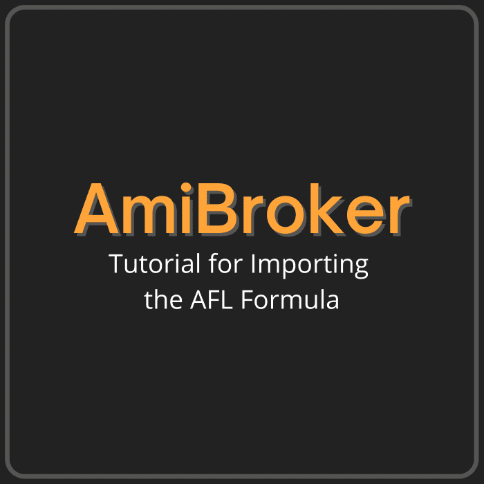 How to Import the AFL Formula in AmiBroker - HubPages