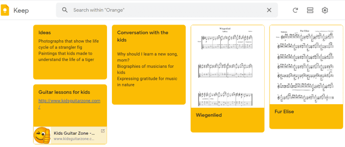 How Parents Can Color Code Google Keep Notes With 12 Color Options to ...