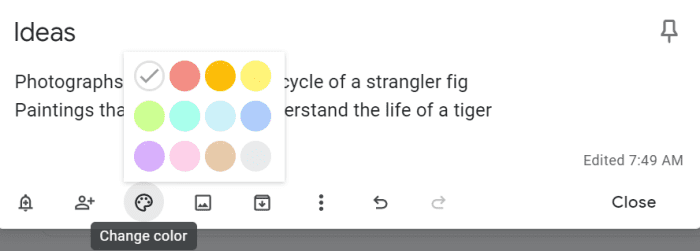 How Parents Can Color Code Google Keep Notes With 12 Color Options to ...