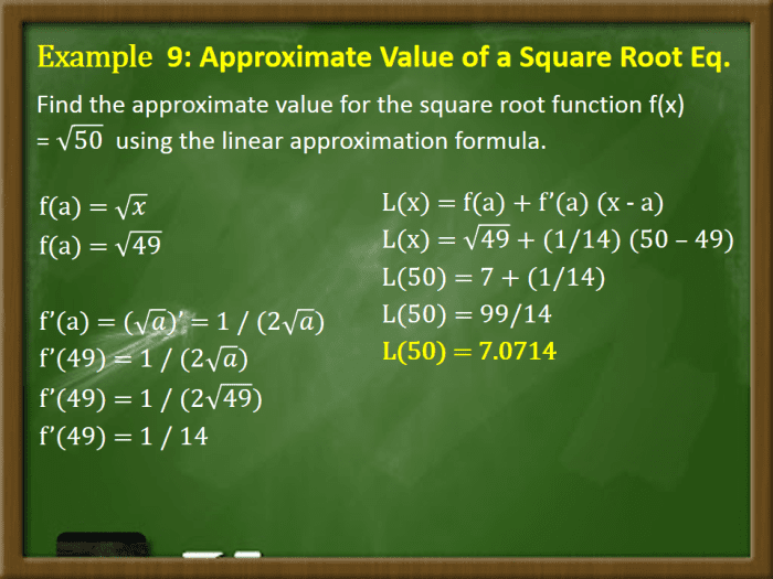 Linear Approximation and Differentials in Calculus - HubPages