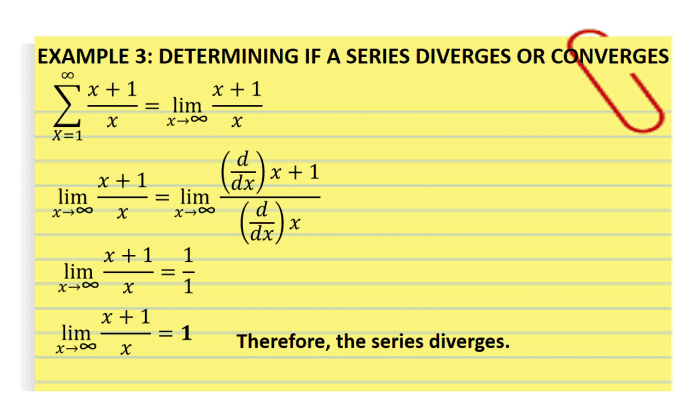 Divergence Test: Determining If a Series Converges or Diverges - HubPages