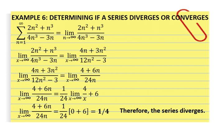 Divergence Test: Determining If a Series Converges or Diverges - HubPages