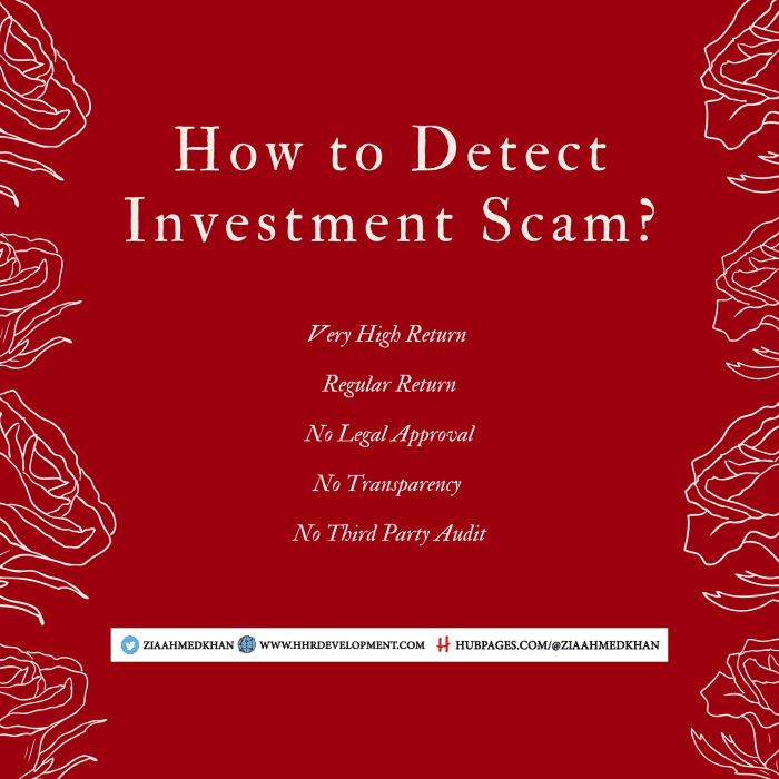 How to Protect from Investment Scam - HubPages