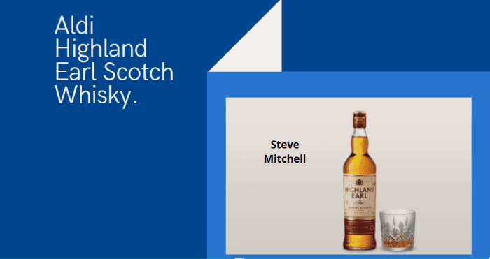 Aldi Highland Earl Scotch Whisky. - HubPages