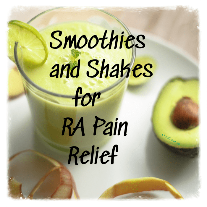 Smoothies and Shakes for RA Pain Relief - HubPages