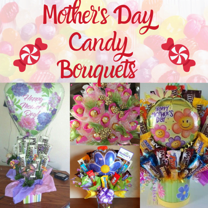 35+ Awesome DIY Mothers Day Candy Bouquet Ideas to Sweeten her up ...