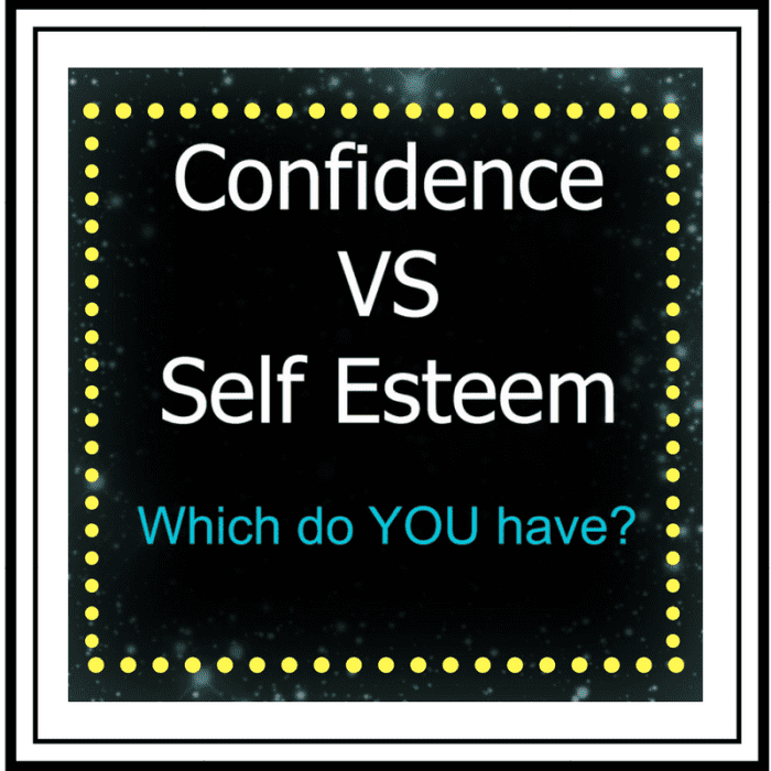 Confidence and Self-Esteem: What's the Difference? - HubPages