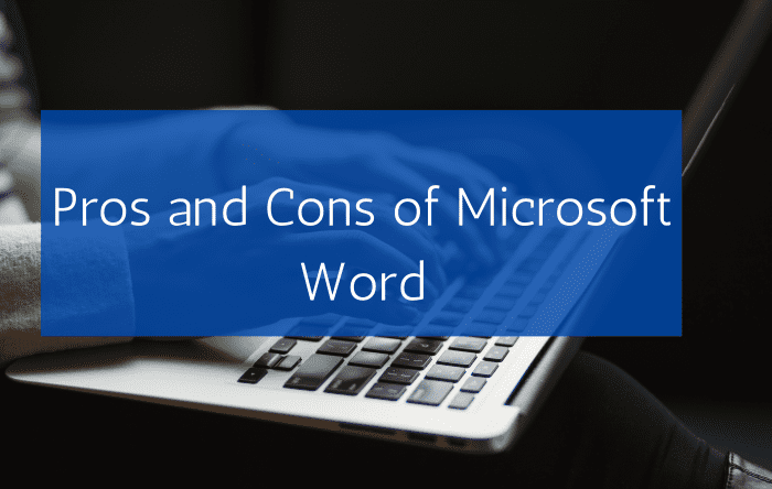 Advantages and Disadvantages of Microsoft Word - HubPages